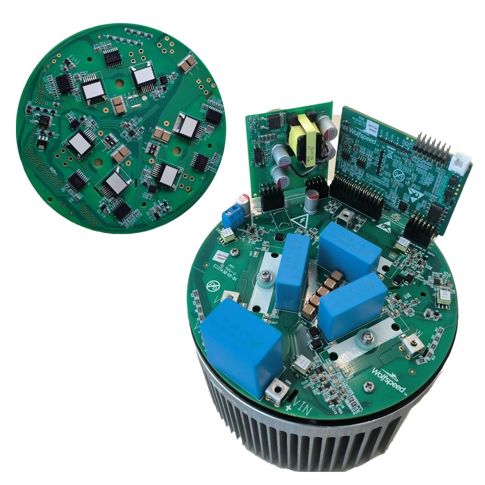 13 kW High Efficiency Motor Drive Inverter with top-side cooled U2 package | Wolfspeed